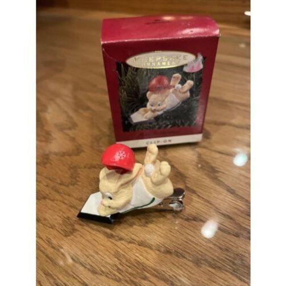 Hallmark | Holiday | Home For Christmas Hallmark Keepsake 993 Bunny ...